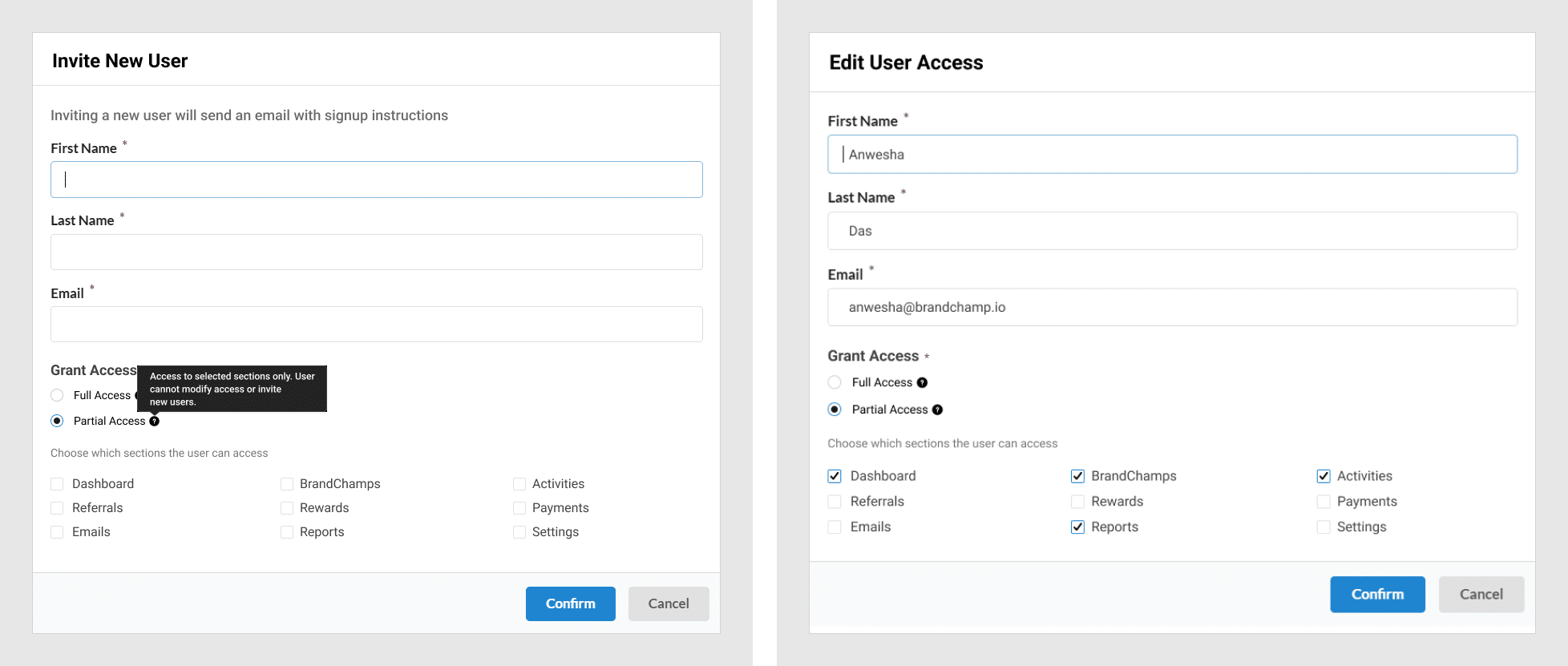 Role-Based Access Control | BrandChamp